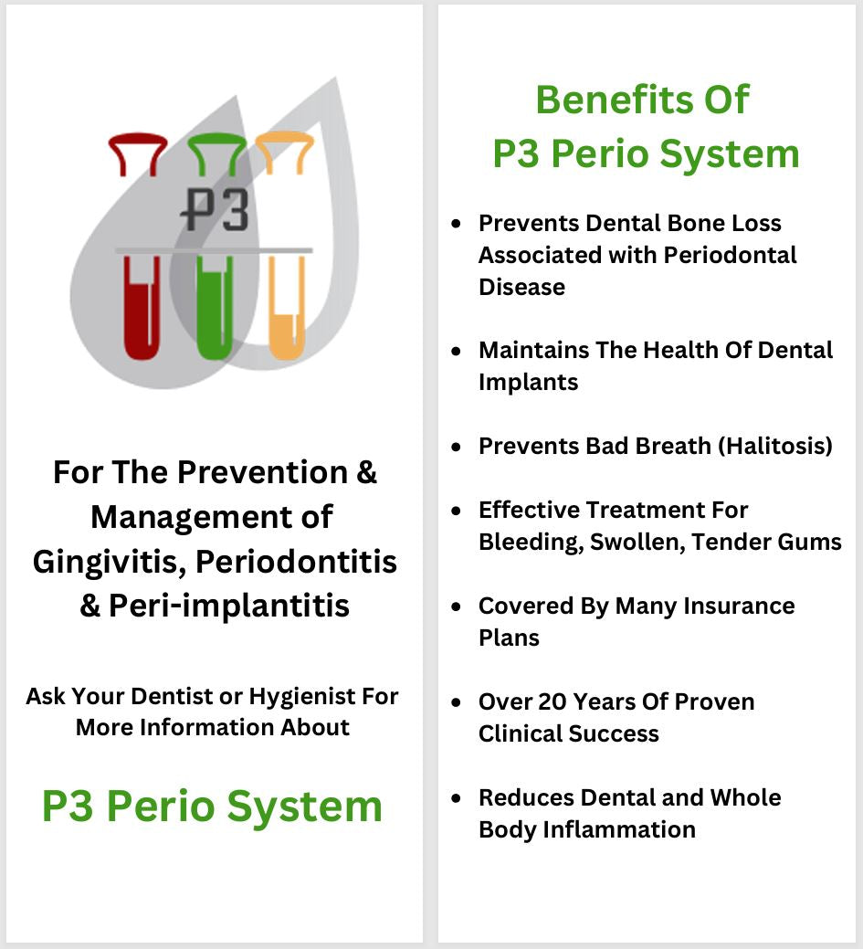 P3 PATIENT EDUCATIONAL BROCHURES – P3 Dental